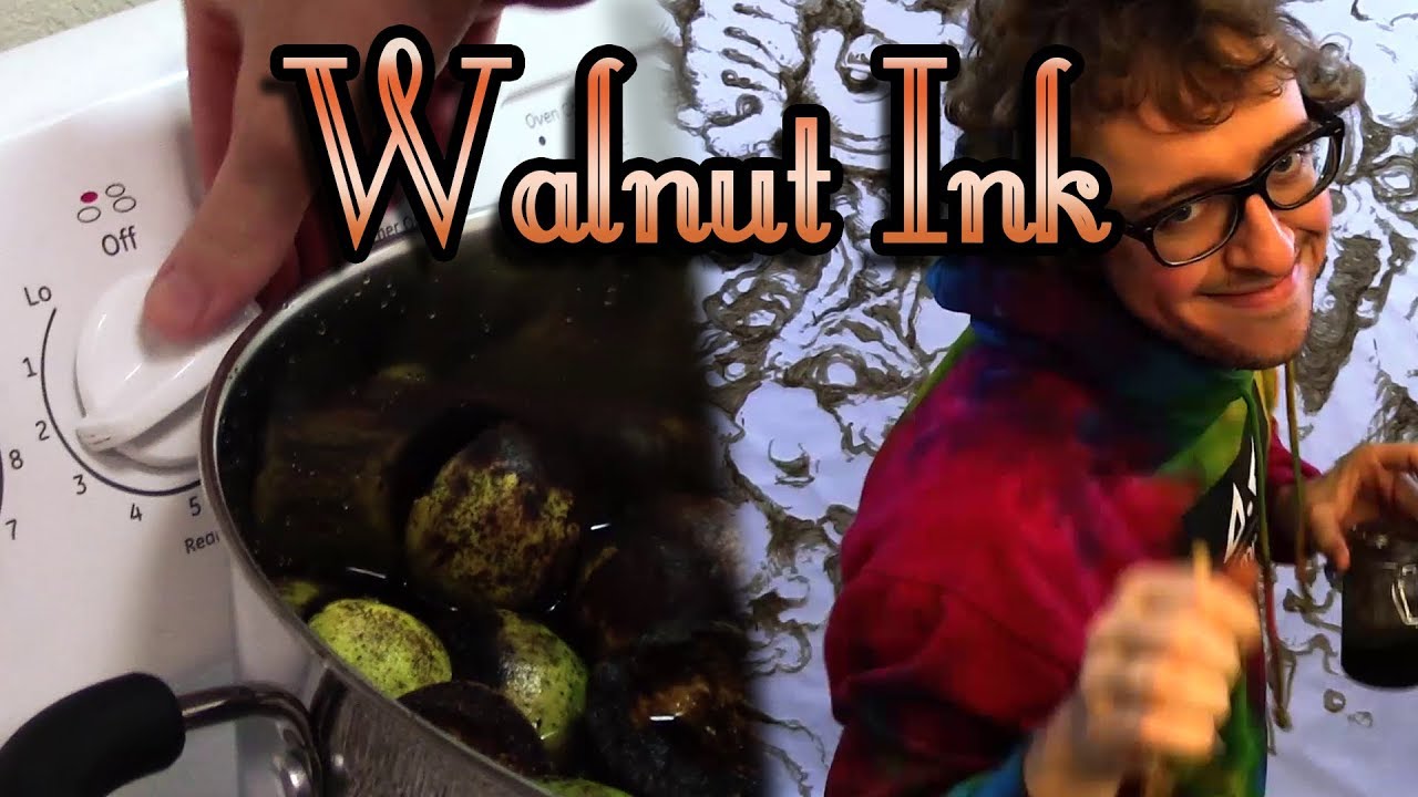 Making and Using WALNUT INK - YouTube