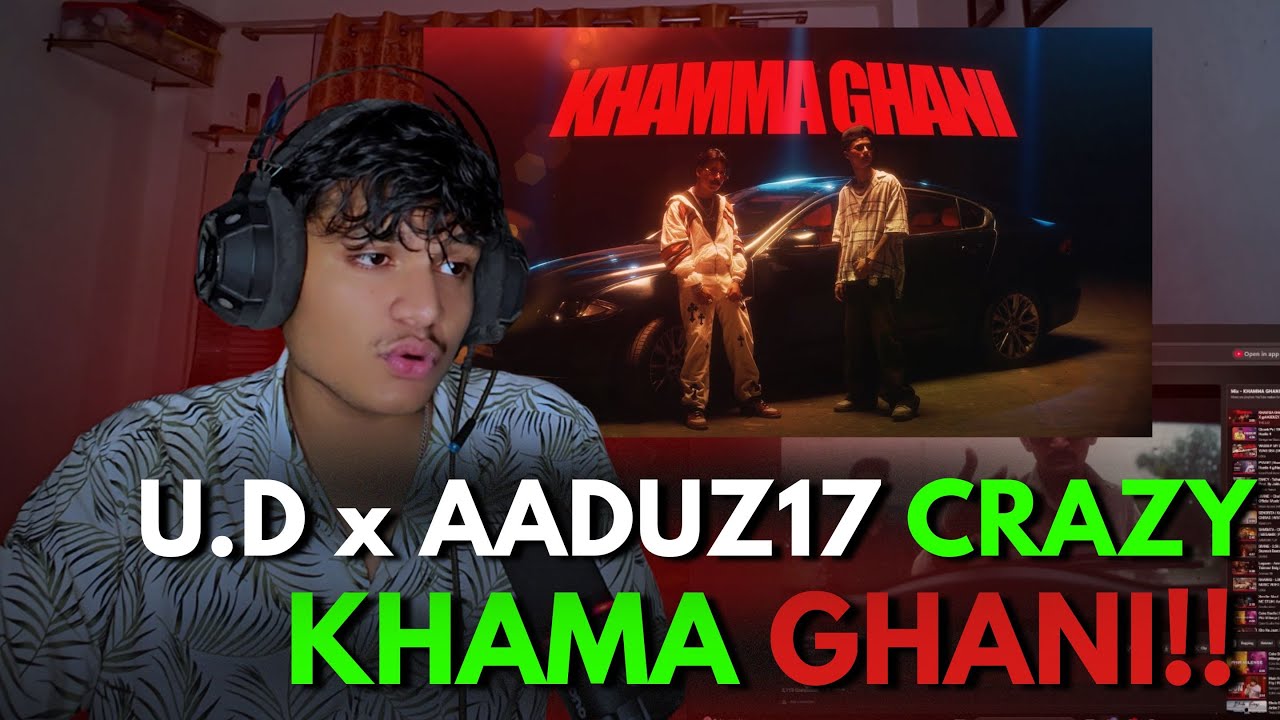 KHAMMA GHANI - THE U.D X ‪AADDUZ17 | Vibe With Trushal - YouTube