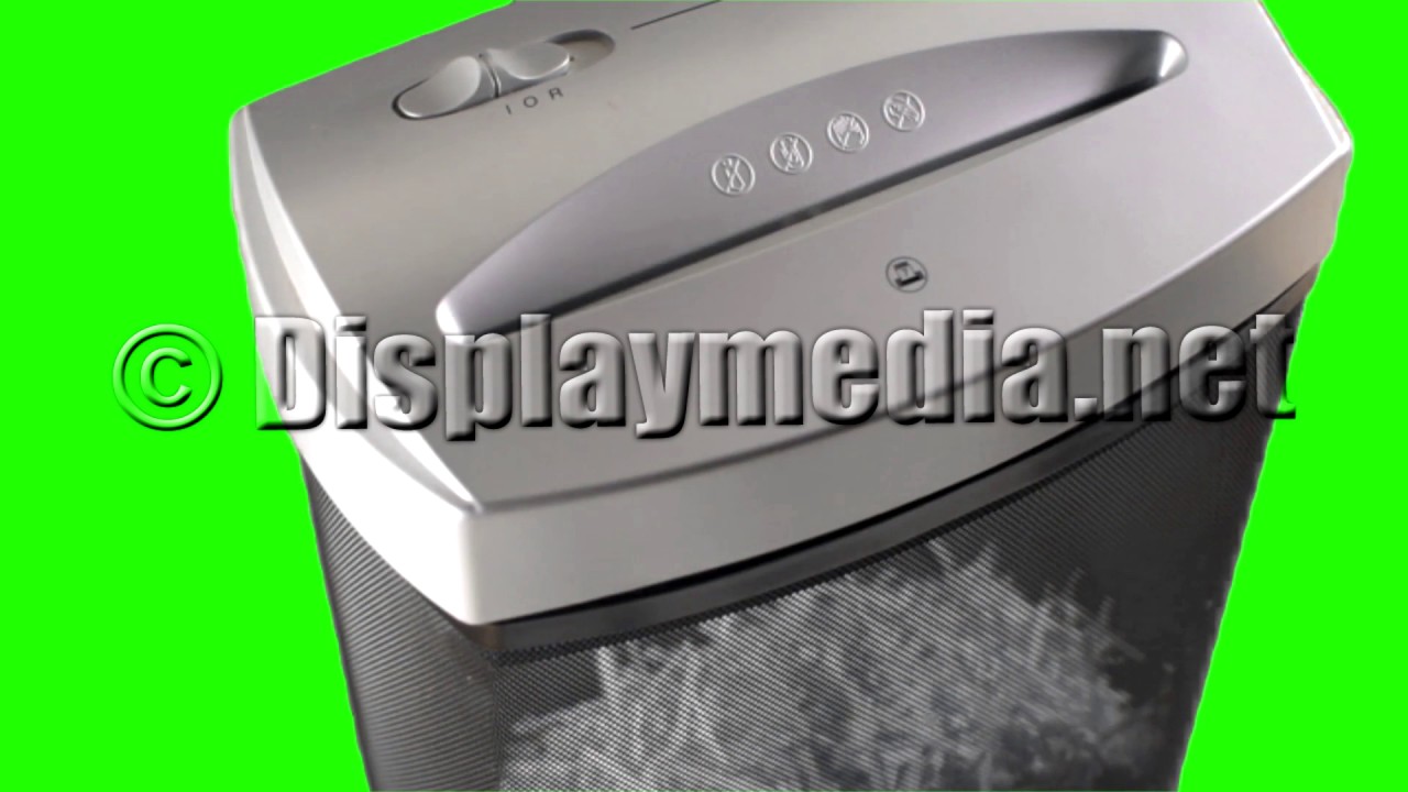 Paper Shredder Green Screen WM - YouTube