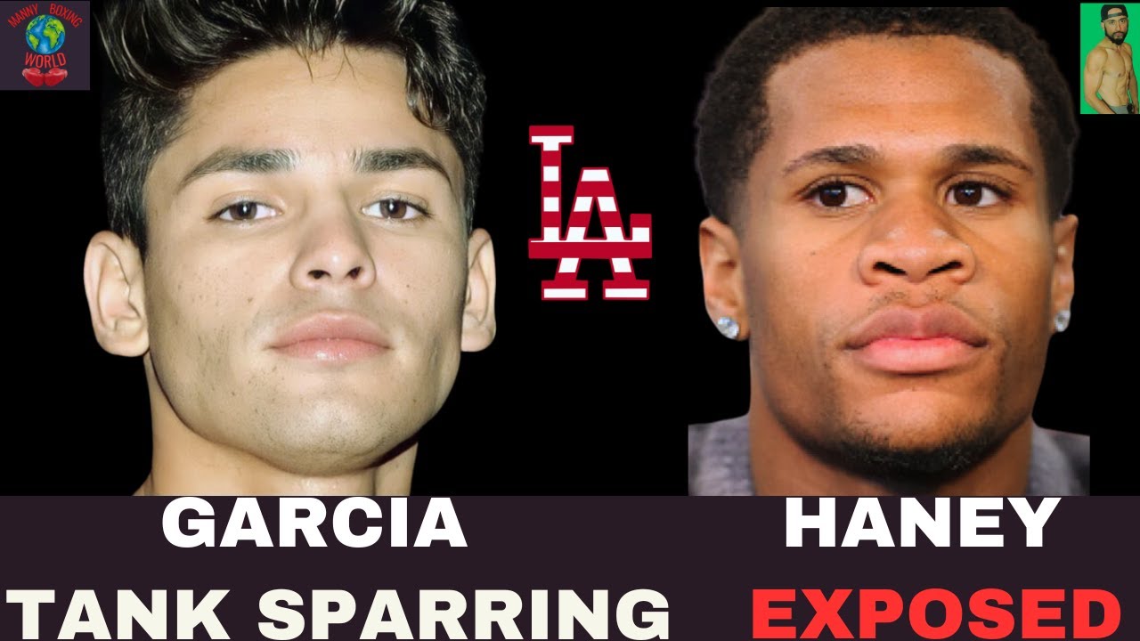 RYAN GARCIA REVEALS TANK DAVIS VS DEVIN HANEY SPARRING SESSION AFTER ...