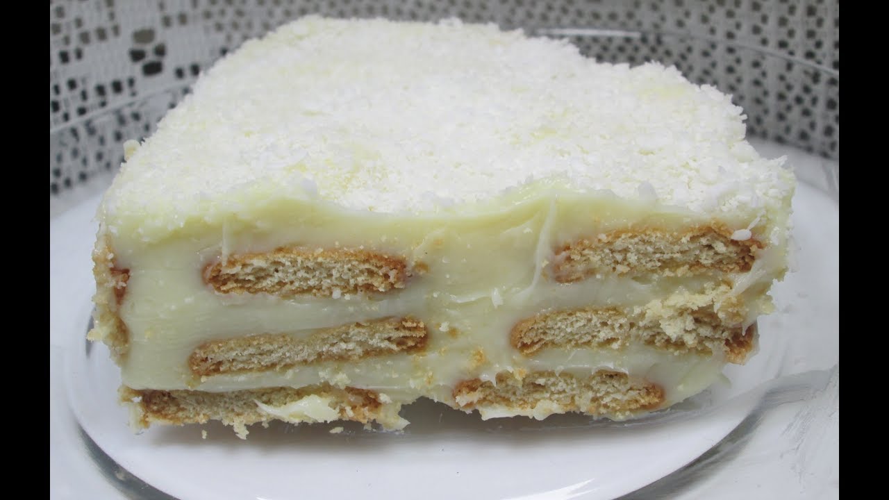 Pavê de coco super fácil - YouTube