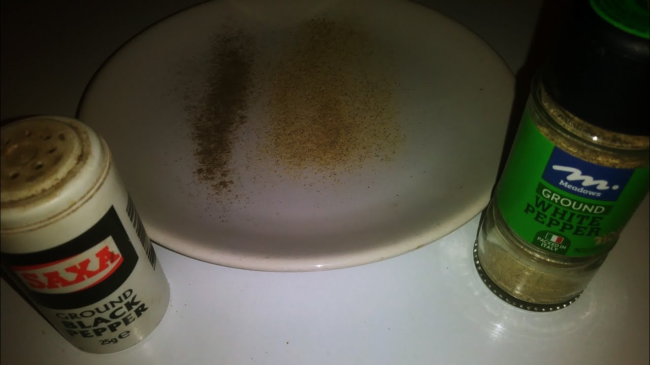 Meadows white ground italian pepper vs saxa black pepper review 🇮🇹 ...