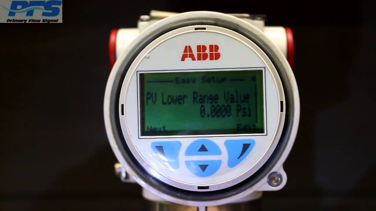 ABB 266 DP Transmitter "Easy Set Up Menu" - YouTube