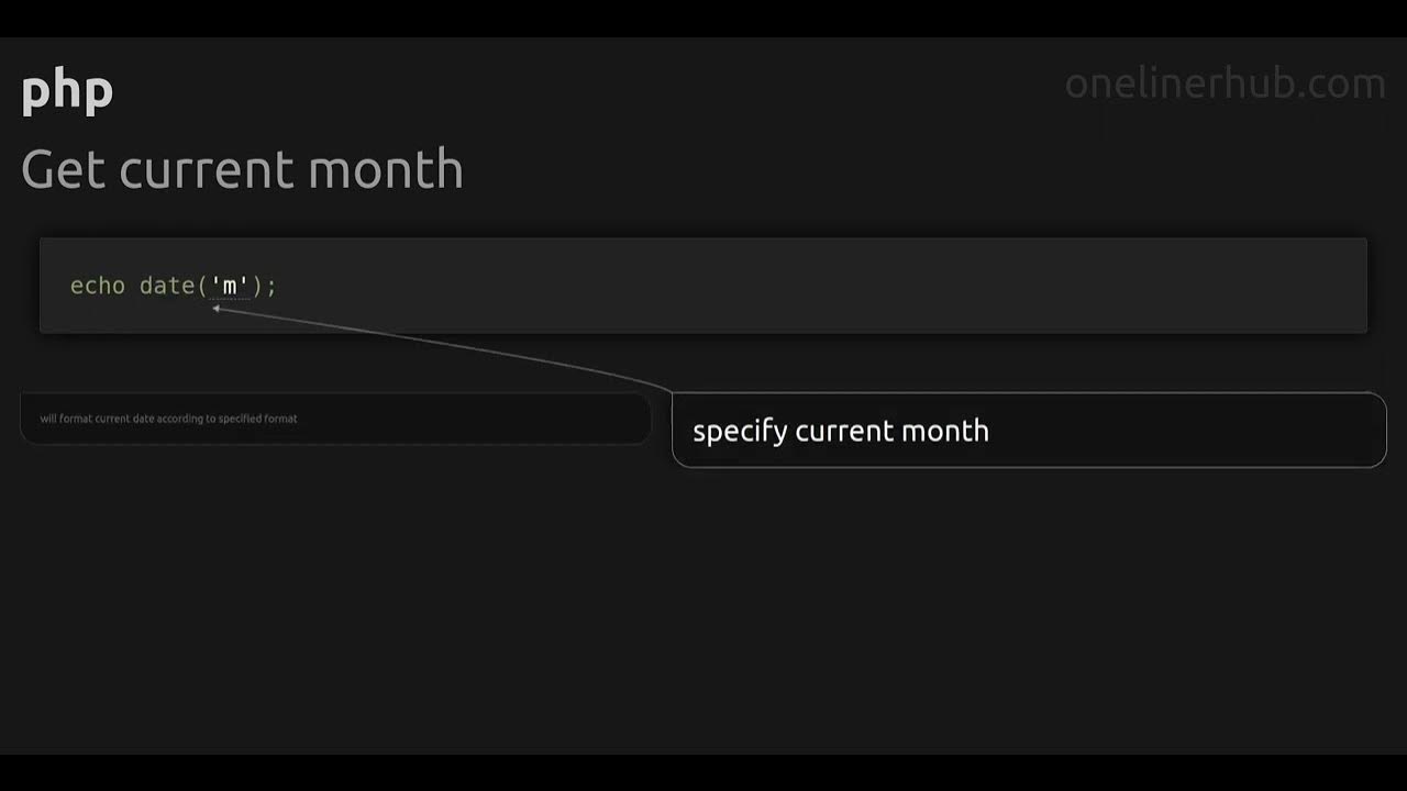 Get Current Month YouTube get-current-month-youtube