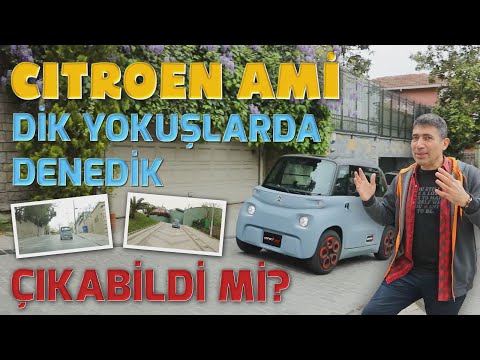 CİTROEN AMİ YOKUŞLARDA NASIL? KÜÇÜK ELEKTRİKLİ | TEST SERİSİ #2 #citroen #citroenami