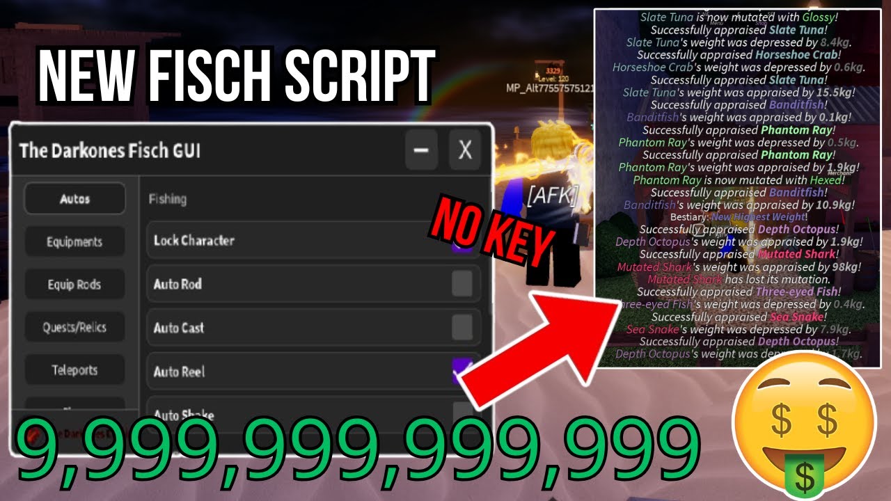 [NEW] Fisch Script | FASTEST AUTO FISH, SELL ALL FISH, APPRAISE ALL ...