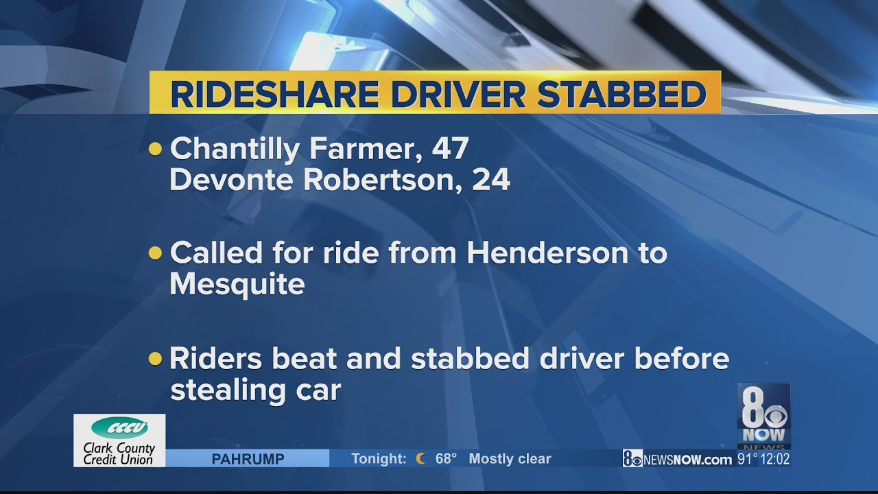 CRIME TRACKER: Two arrested in stabbing of rideshare driver - YouTube