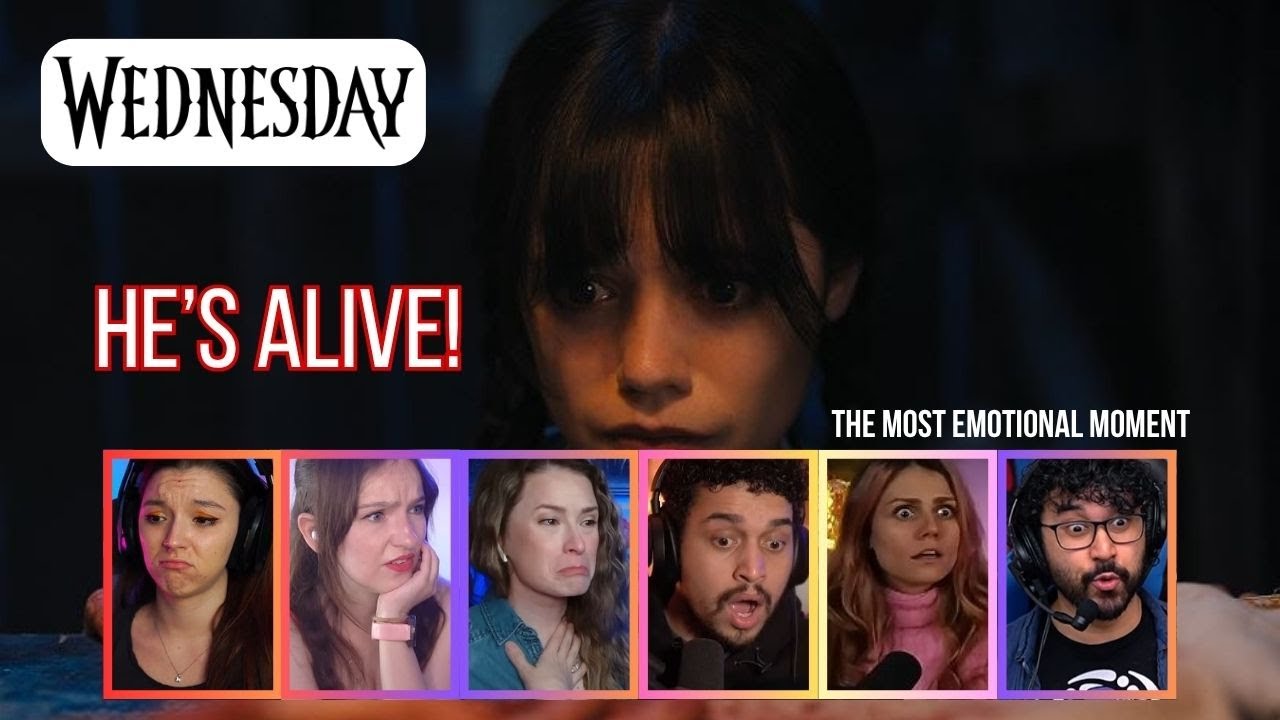 Everyone Lost It When Thing Came Back to Life 😭 | Wednesday Ep. 7 ...