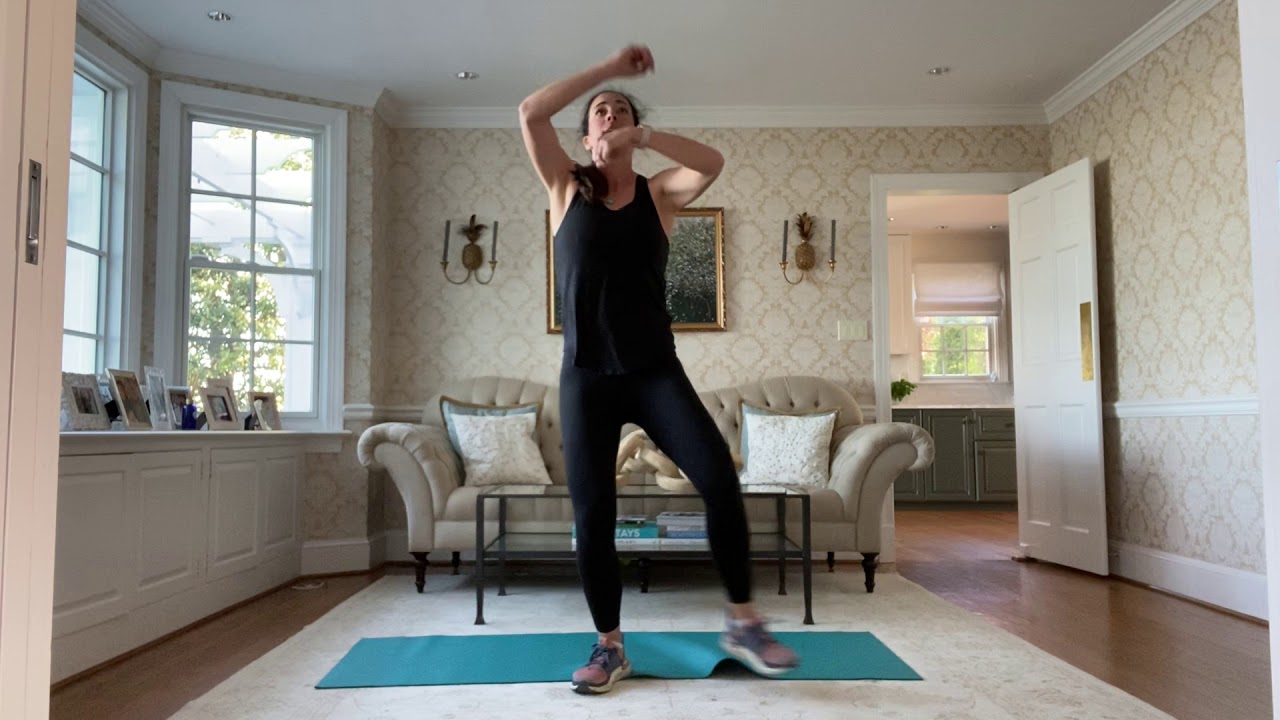 35 minute, fast-paced workout. No equipment workout. - YouTube