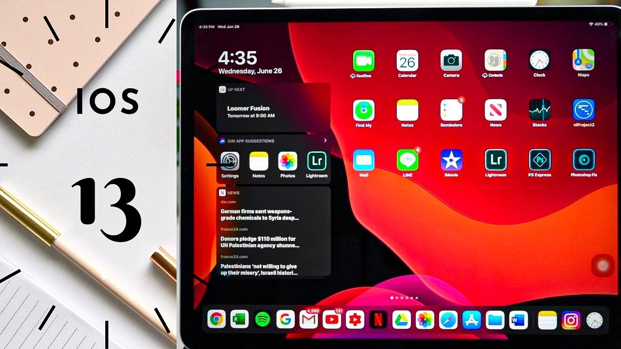 iPad Pro 2018 IOS 13 public beta: It is Complete!!!!!!!! - YouTube