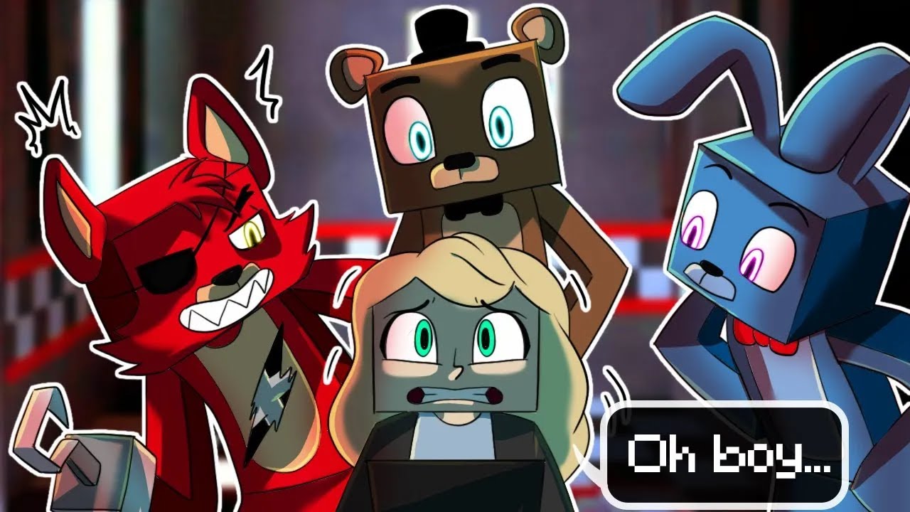 Minecraft FNAF Play the Original FNAF 1 GAME but in Real Time!! - YouTube
