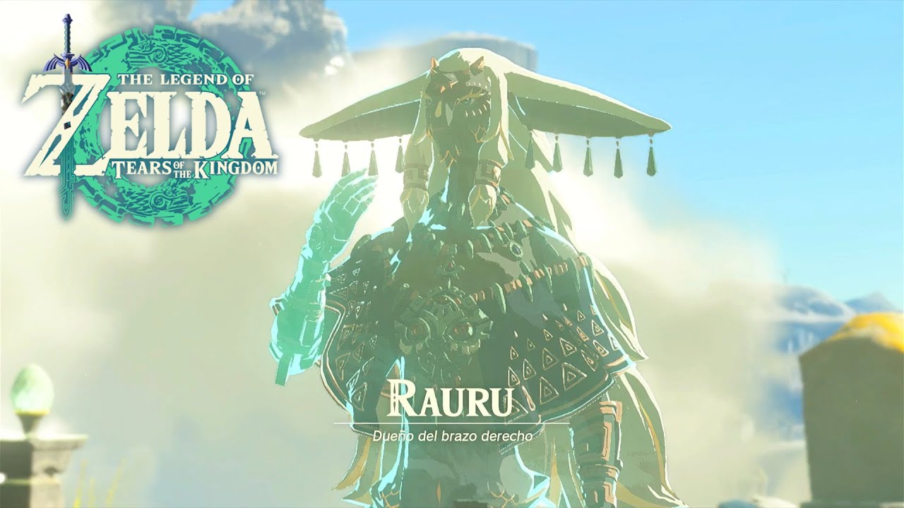 The Legend Of Zelda: Tears Of The Kingdom - Rauru Dueño Original Brazo ...