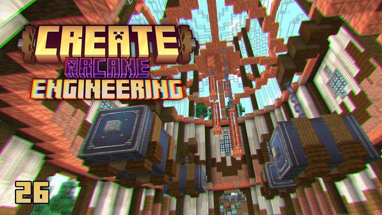 Create: Arcane Engineering | Day 26 | Storage Build - YouTube
