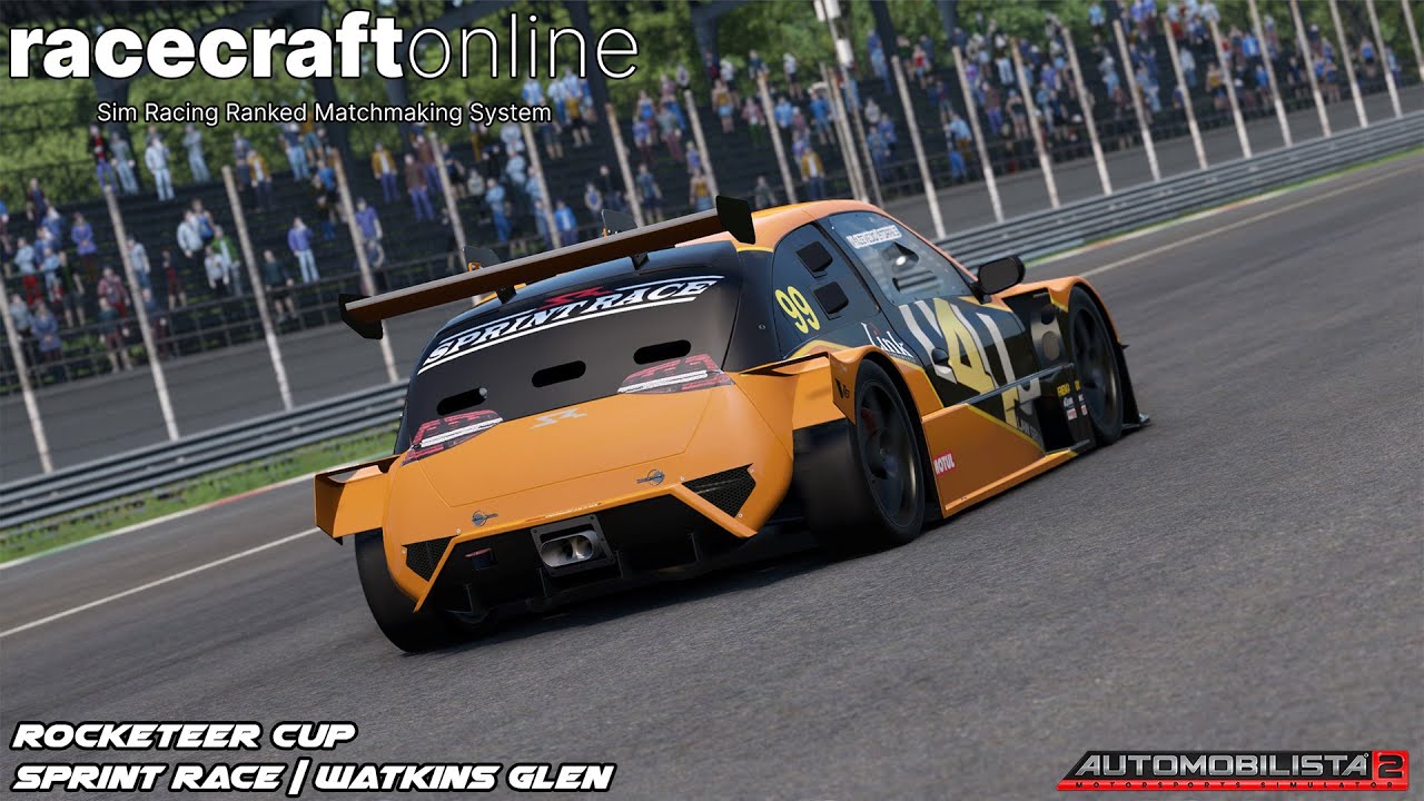 Automobilista 2 | RCO Rocketeer Cup | Sprint Race | Watkins Glen - YouTube