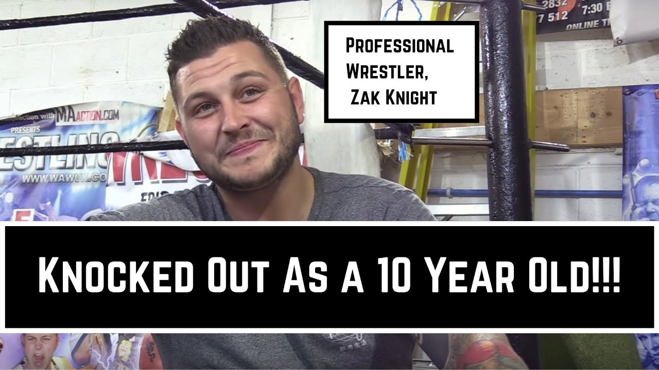 Zak Knight On His First Ever Wrestling Match! #FightingWithMyFamily ...