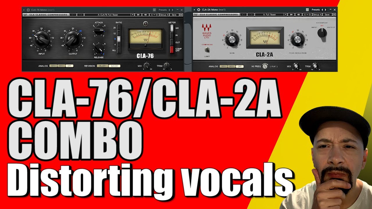 How to stop the CLA-76 & CLA-2A from distorting your Vocals - YouTube