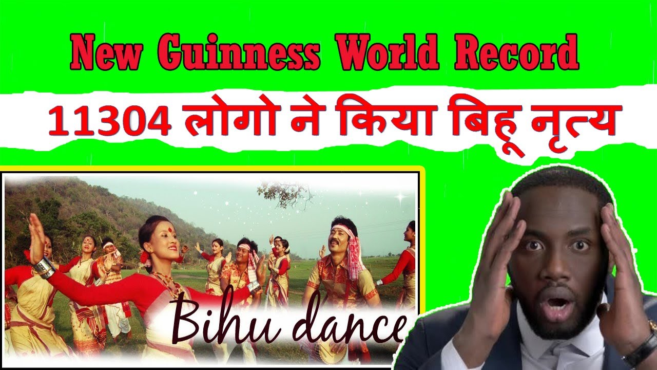 Bihu Dance World Record | 11,304 Artistes perform Bihu Dance to create ...
