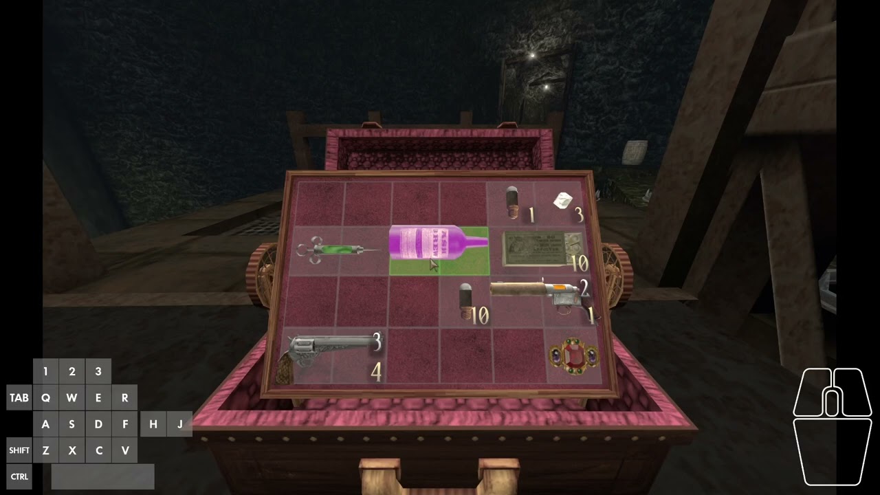 Gloomwood - Elevator Inventory Tetris - YouTube