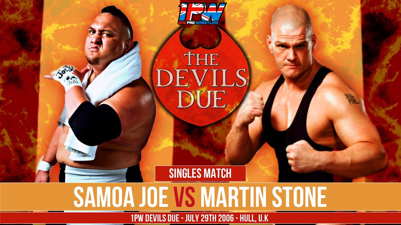 Samoa Joe vs. Martin Stone - International Singles Match - YouTube