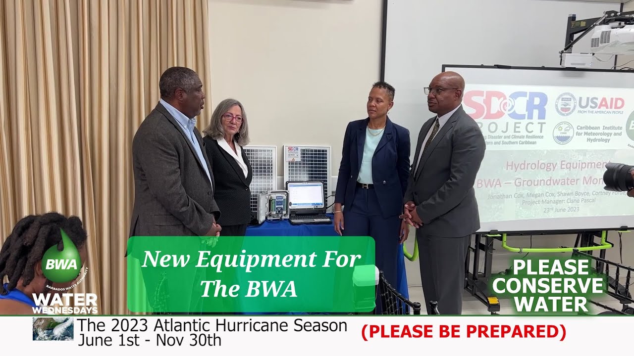 New Water Monitoring Equipment Donated To The Barbados Water Authority ...