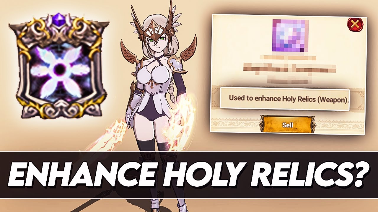 POSSIBLE HOLY RELIC UPGRADES COMING IN THE FUTURE?!?! (7DS Leaks) Seven Deadly Sins Grand Cross ...