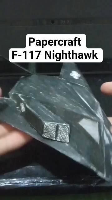 F-117 PAPERCRAFT #warthunder #coldwar #ww2 #diy #speedpaint #speedcraft ...