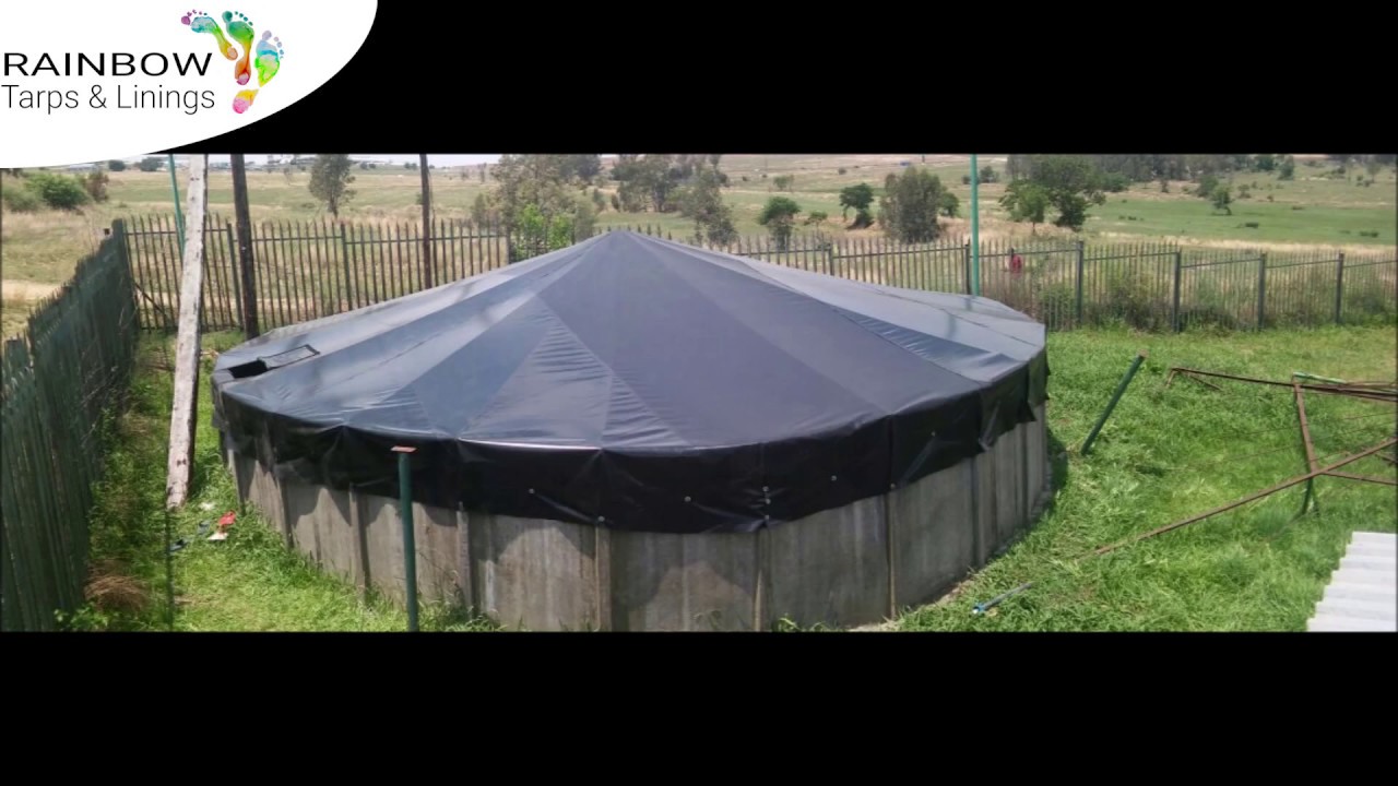 Rainbowtarps Reservoir Covers Installations - YouTube