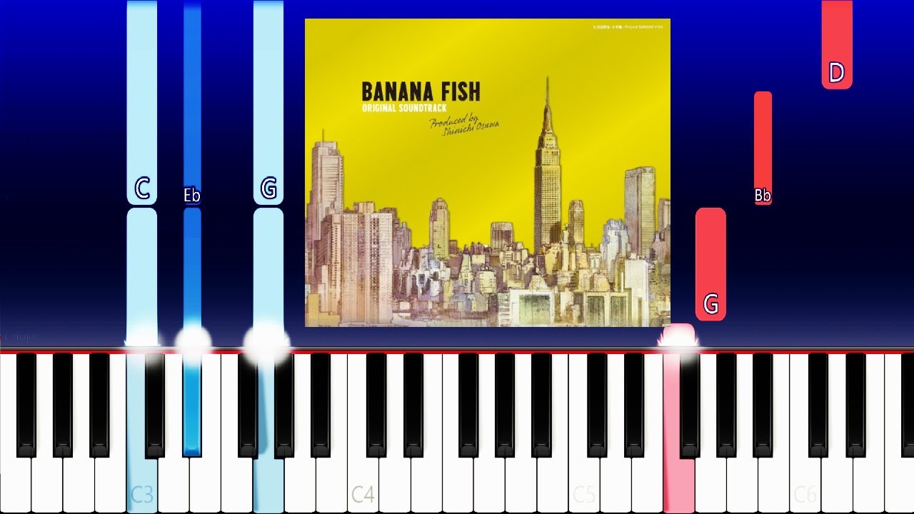 BANANA FISH - Blue Bird (Piano Tutorial) - YouTube
