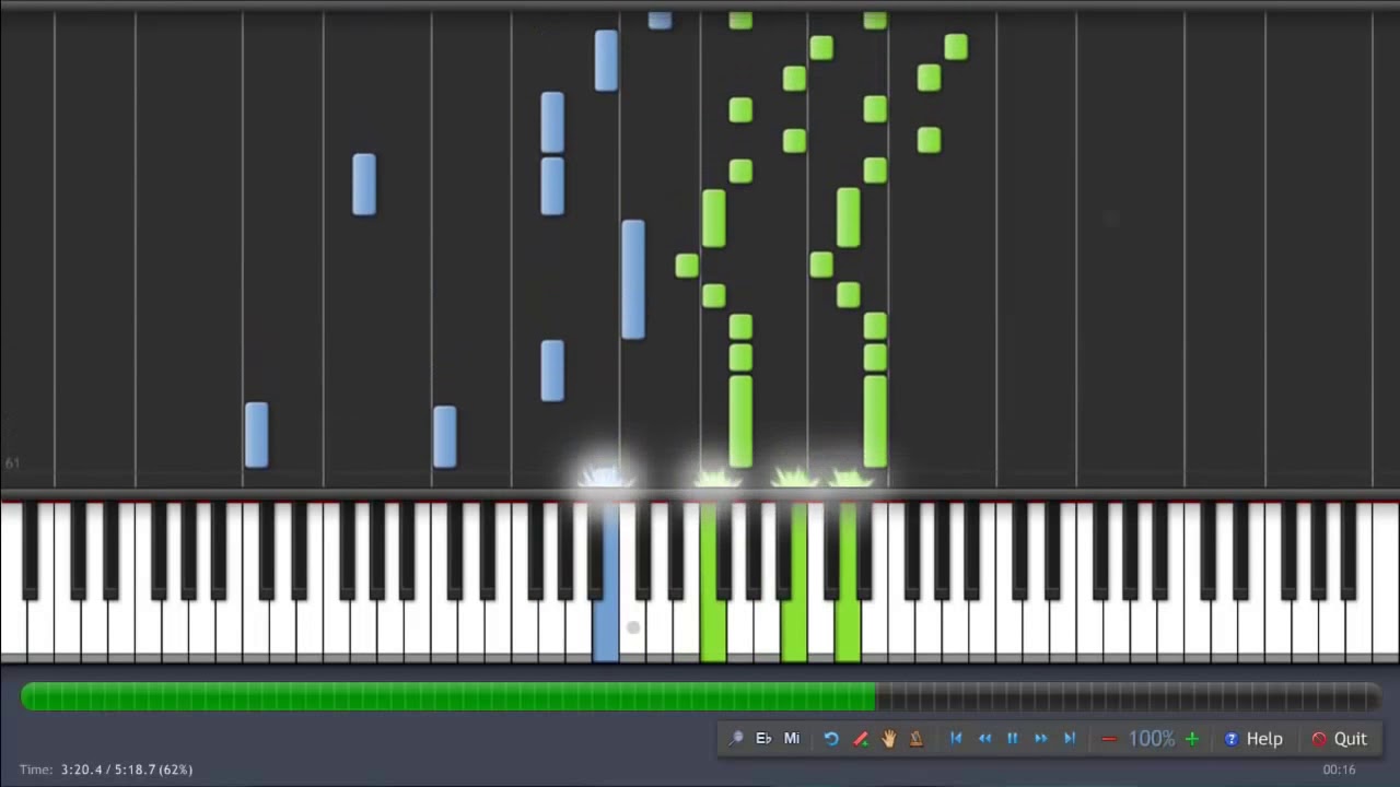 Variations on the Kanon by Pachelbel George Winston Piano Tutorial ...