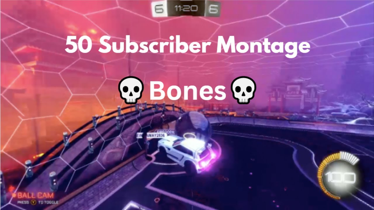 50 Subscriber Montage - Bones - YouTube