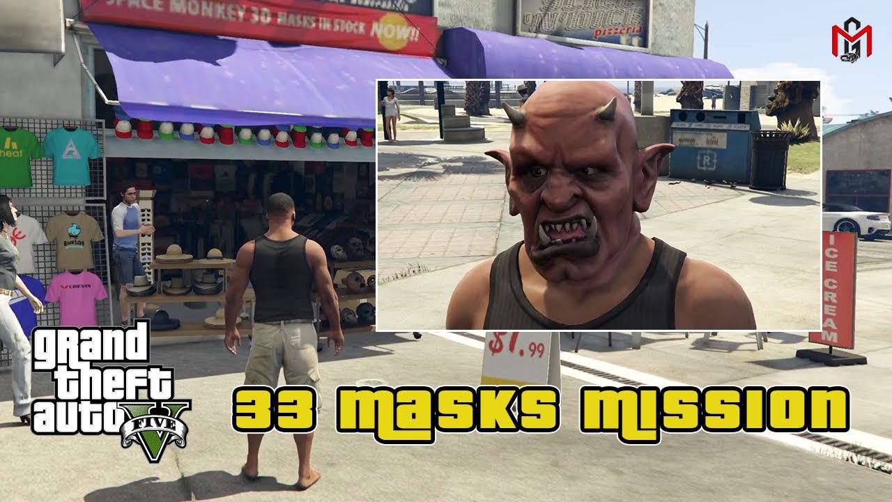 GTA 5 - #33 How to Complete Masks Mission - YouTube