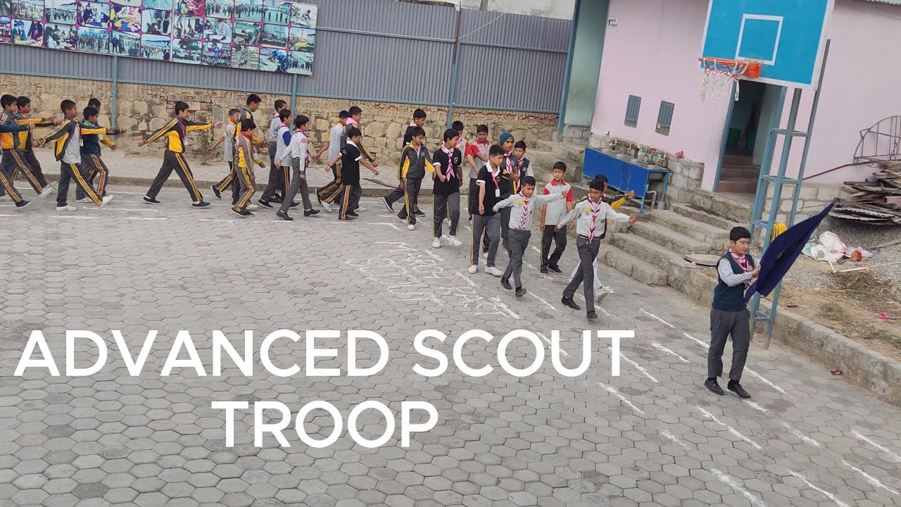 March Past Competition ADVANCED SCOUT TROOP | Madhyapur Thimi ...