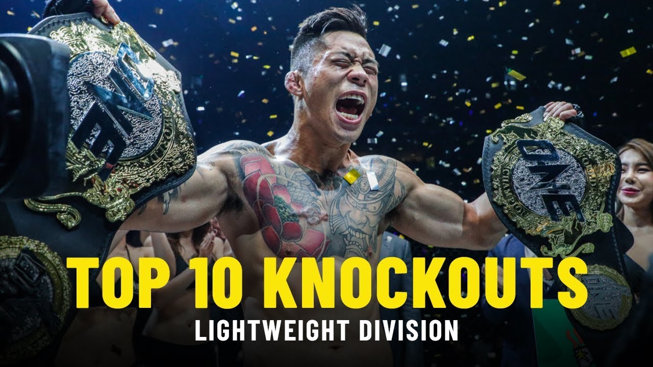Top 10 Lightweight Knockouts | ONE Highlights - YouTube
