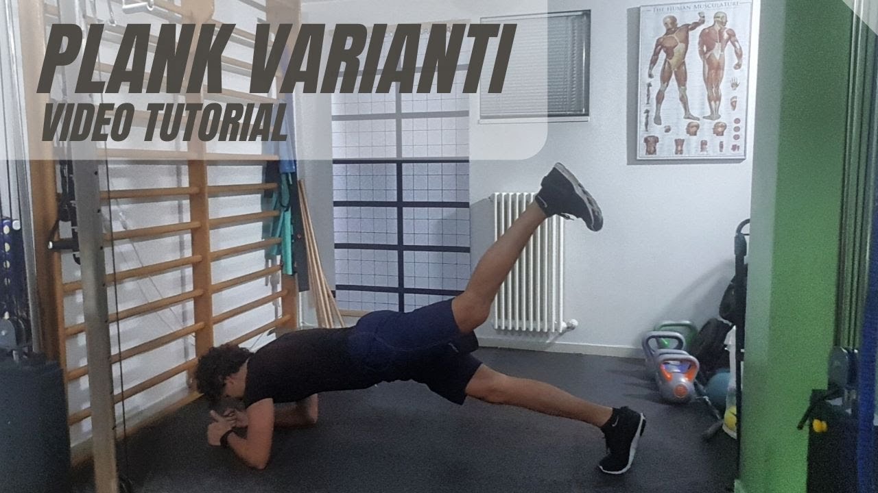 Plank varianti video tutorial - YouTube