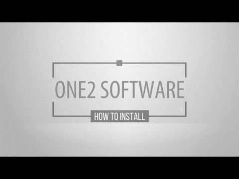 HOW TO INSTALL - ONE2 SOFTWARE - YouTube