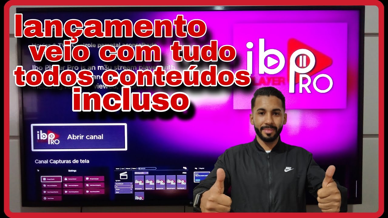 🔴IBO PLAYER PRO PARA SMARTV LG & SAMSUNG 4K O MELHOR DE TODOS PARA ...