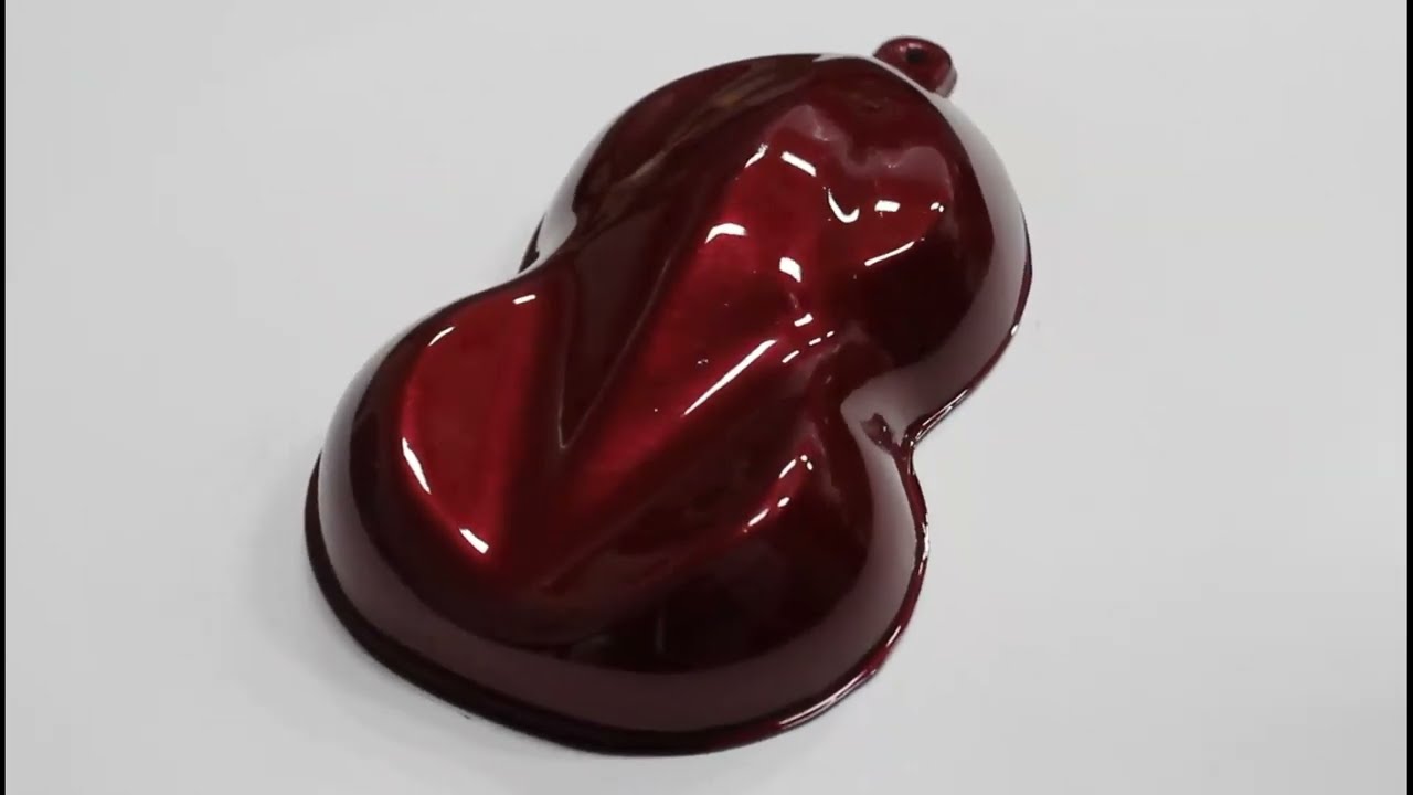 UreChem Paints, Matador Red, Tri-Stage Pearl Color (500 Series) - YouTube