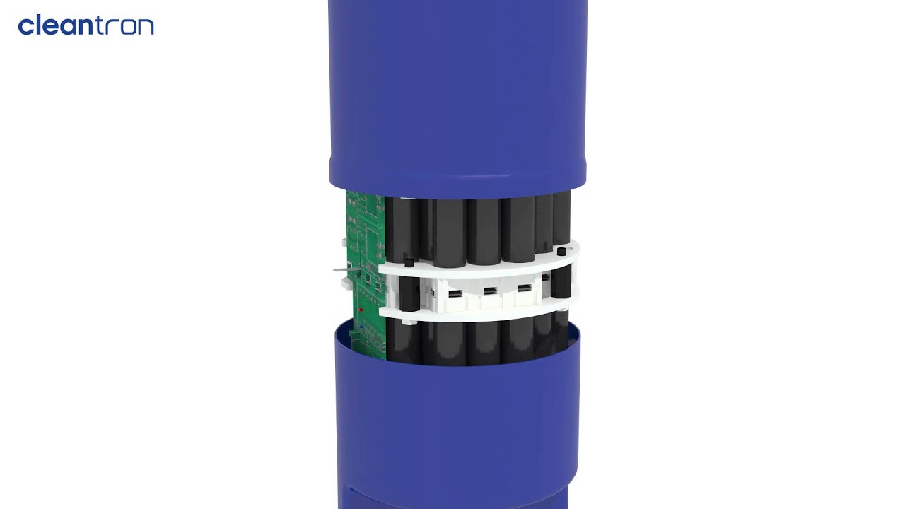 Cleantron batterypack B4 - YouTube