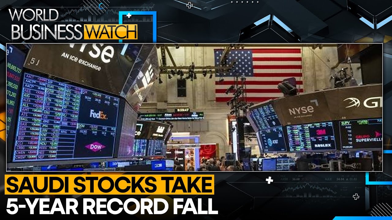 West Asia Stocks Take A Hit From Global Plunge | WION World Business ...