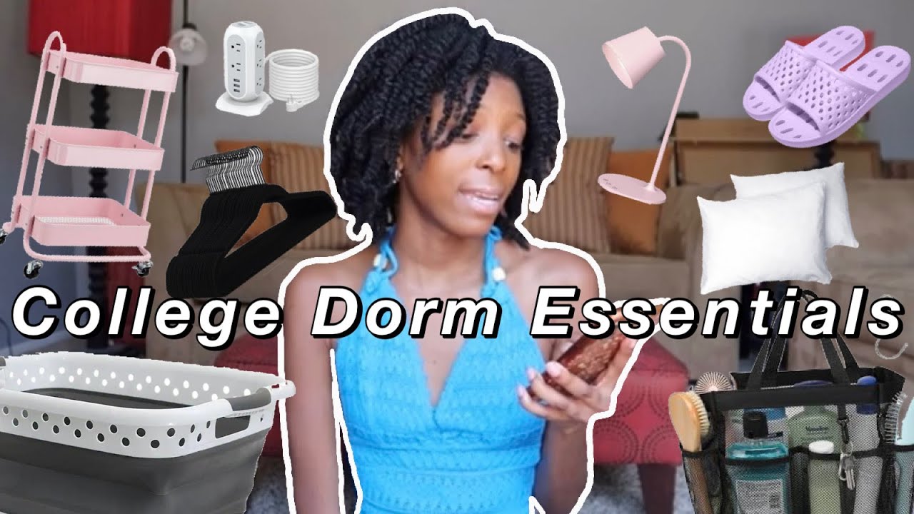 COLLEGE DORM ROOM ESSENTIALS | MUST-HAVES FOR LIVING IN A DORM | NCAT ...
