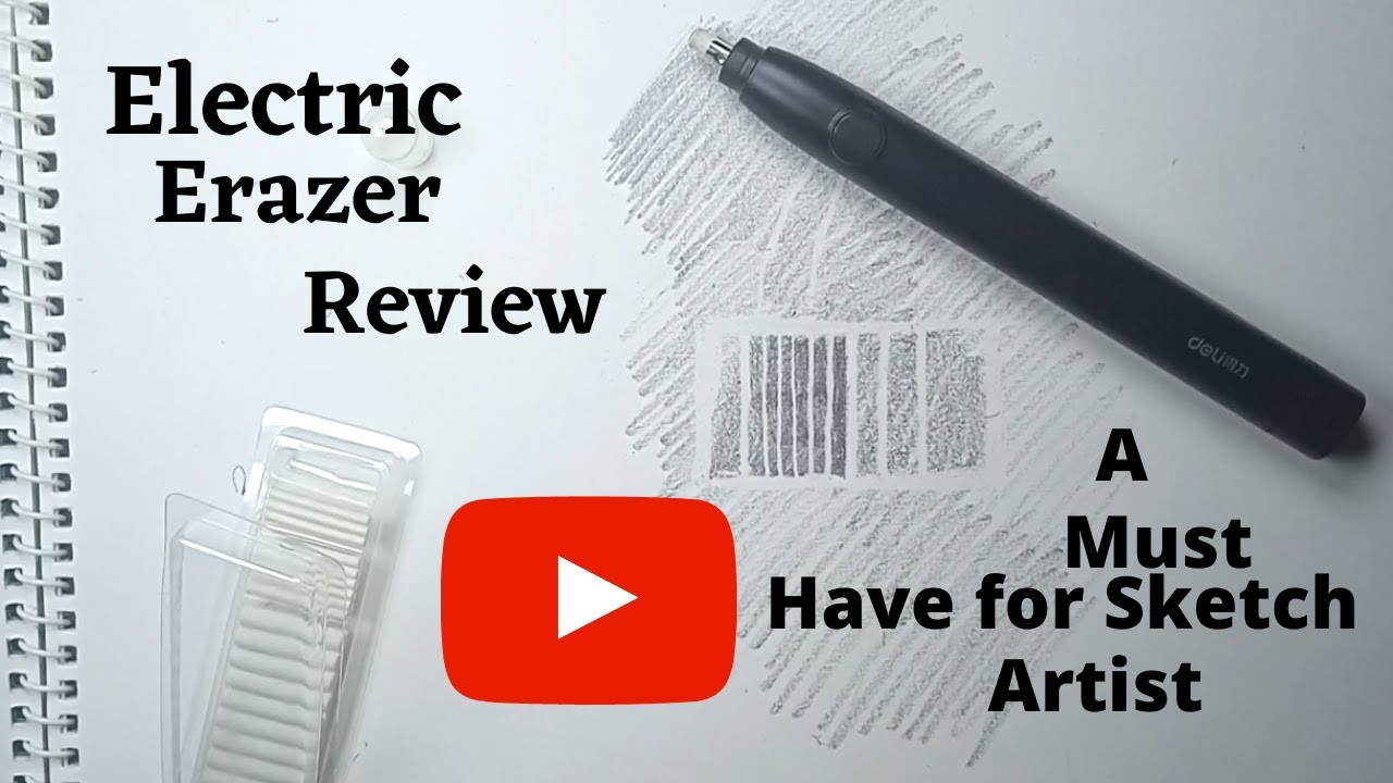 How to use Electric Erazer for Drawing - YouTube