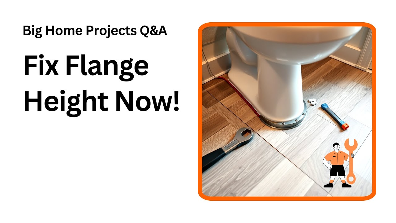 How to Fix a Toilet Flange That’s Too High or Uneven - YouTube