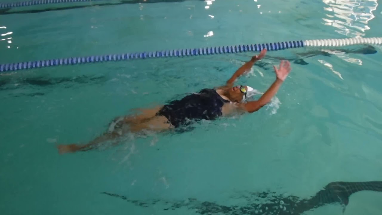 Bernadette- Double Arm Backstroke 10-17-21 - YouTube