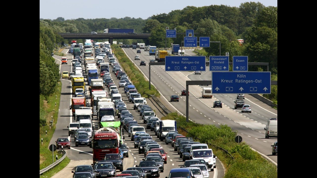 Im Stau stehen - Doku/Dokumentation 2015 über Stau - YouTube