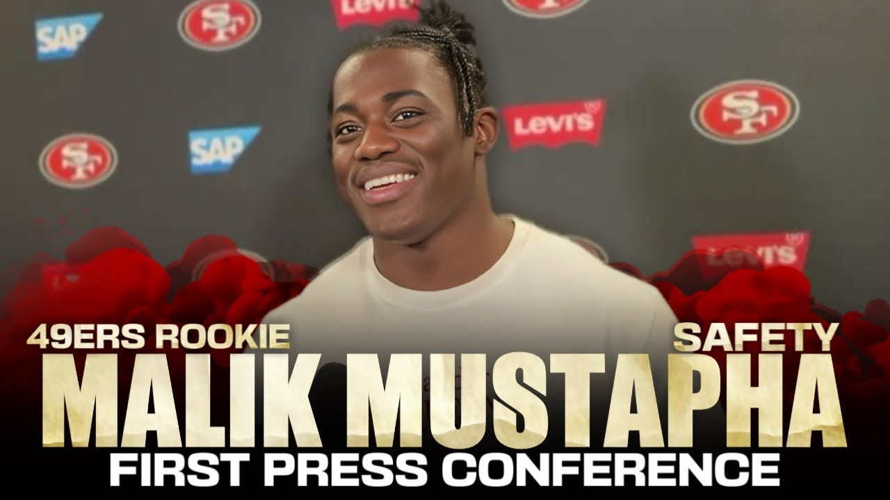 FIRST 49ers interview: Rookie Malik Mustapha is an absolute ball of ...