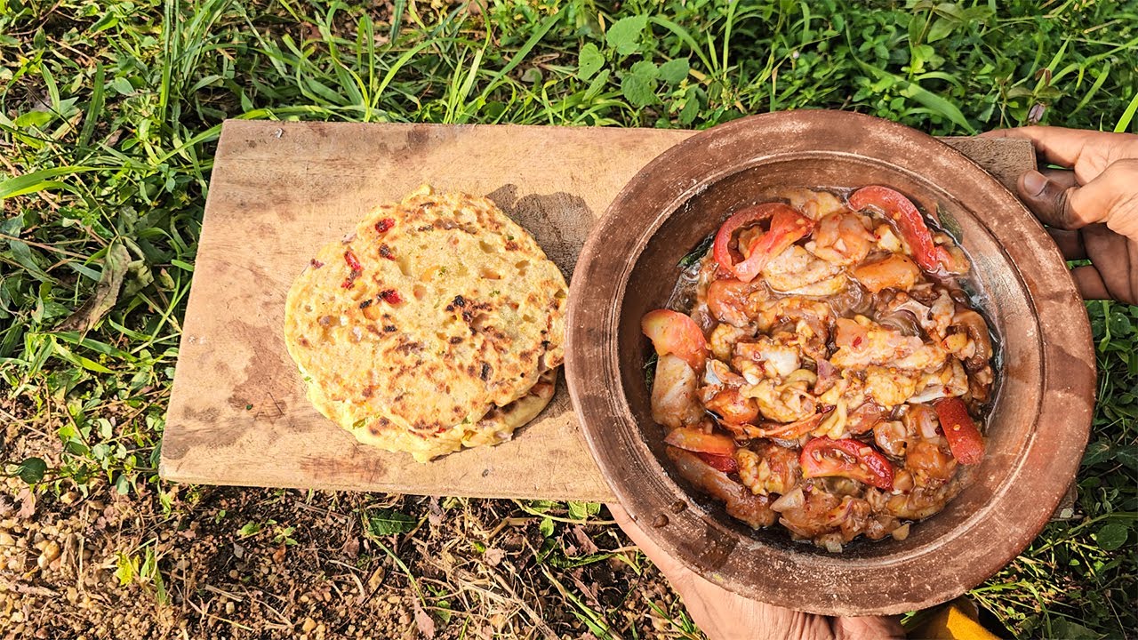 Roti and chicken curry recipe #food #roti #chickencurry #cooking # ...