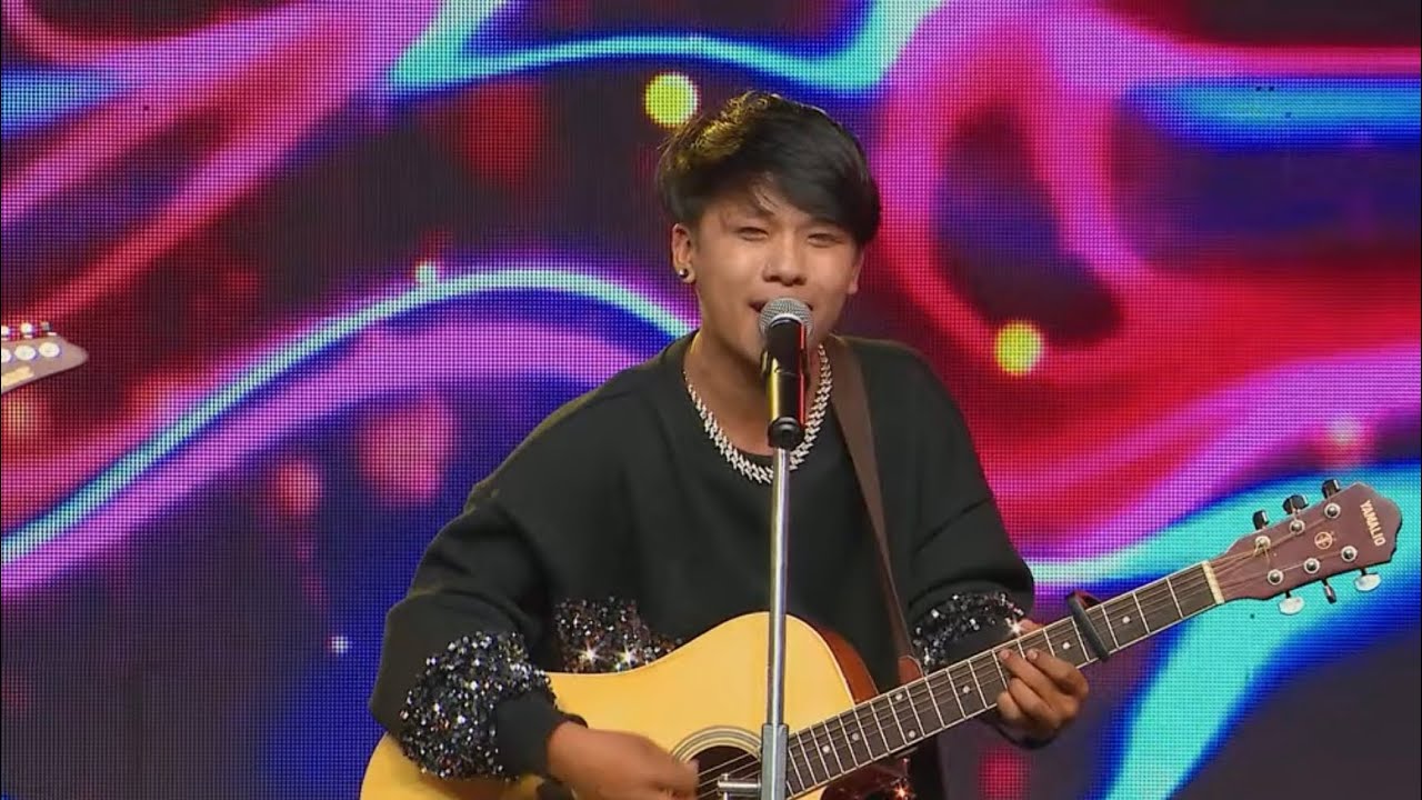 Kalo kesh ma reli mai || Yogesh Magar || live || The voice of Nepal ...