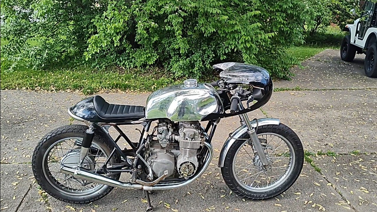 Honda CB550 Gets New Cafe Racer Fairing, Aluminum Tank, Bump Seat ...