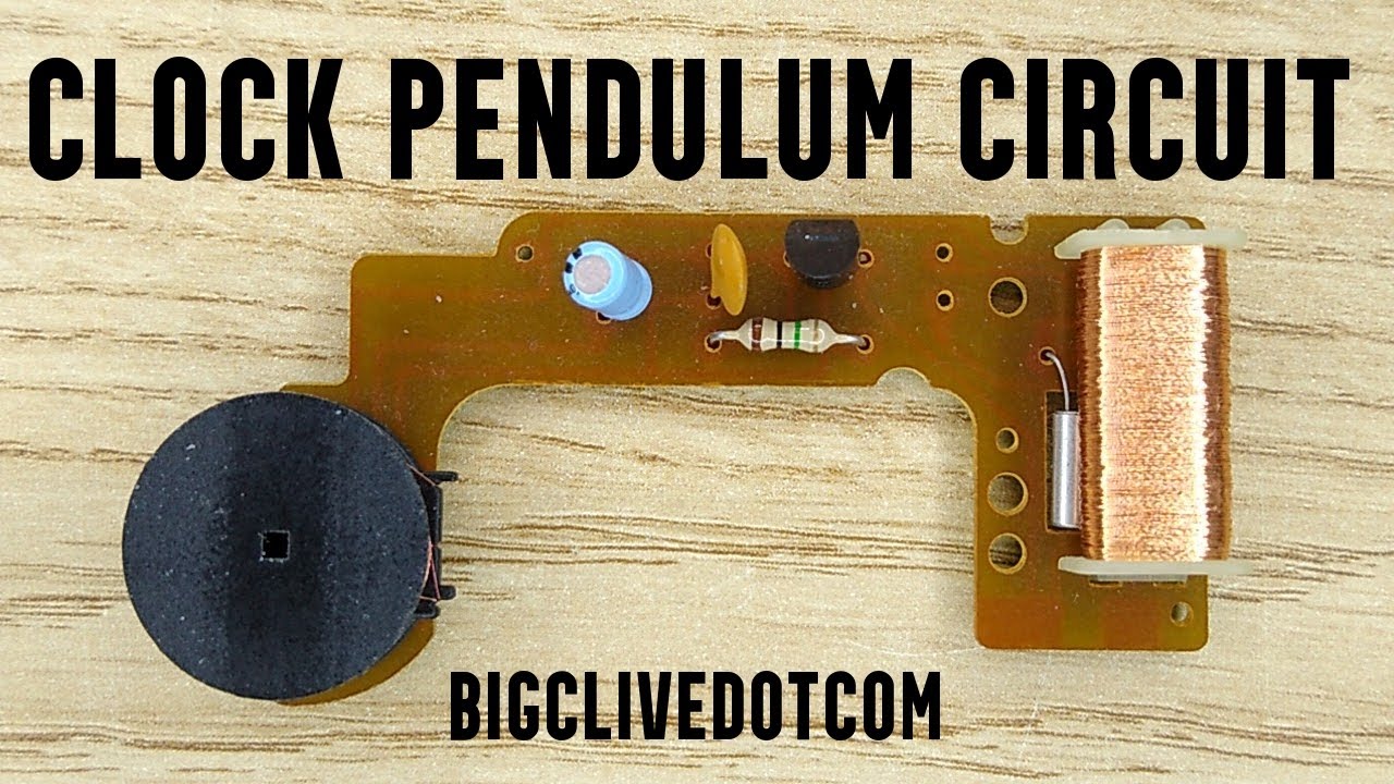 Classic Simple Clock Pendulum Circuit YouTube Classic Simple Clock Pendulum Circuit YouTube