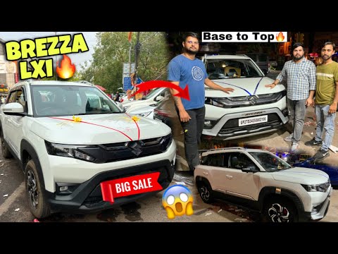 BREZZA Lxi को बना दिया TOP MODEL!🔥Brezza Modified | Base to top Maruti ...